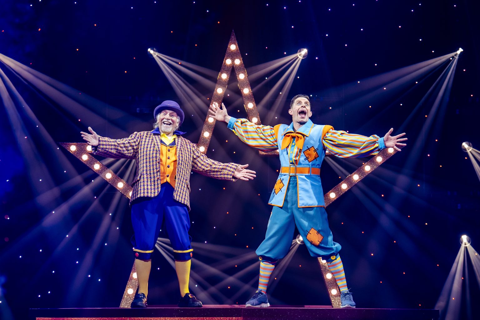 Aladdin Panto at Newcastle Theatre Royal: Danny Adams and Clive Webb ...